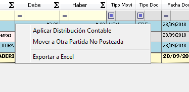 Partidas - Brilo ERP Docs